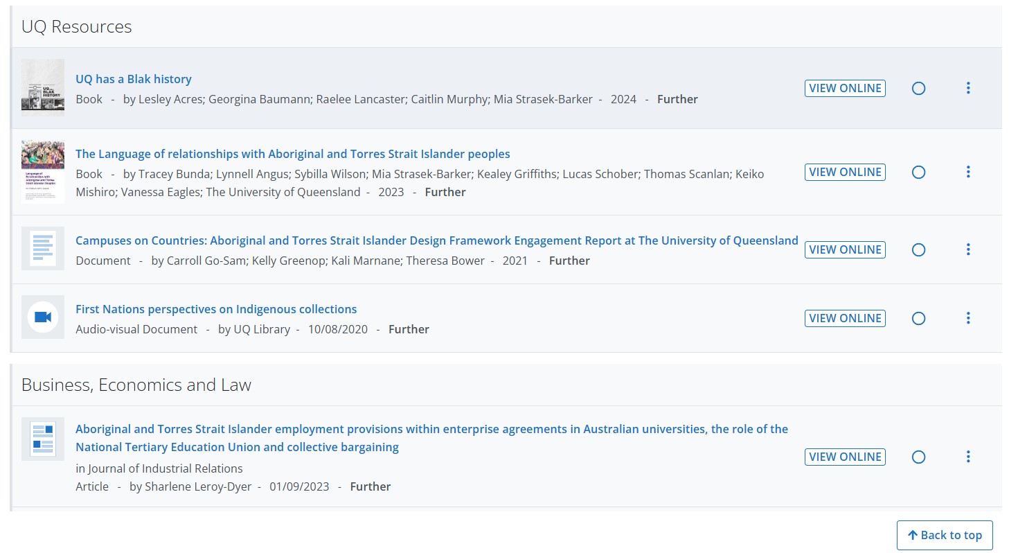 Course readings and textbooks – Getting started at the UQ Library