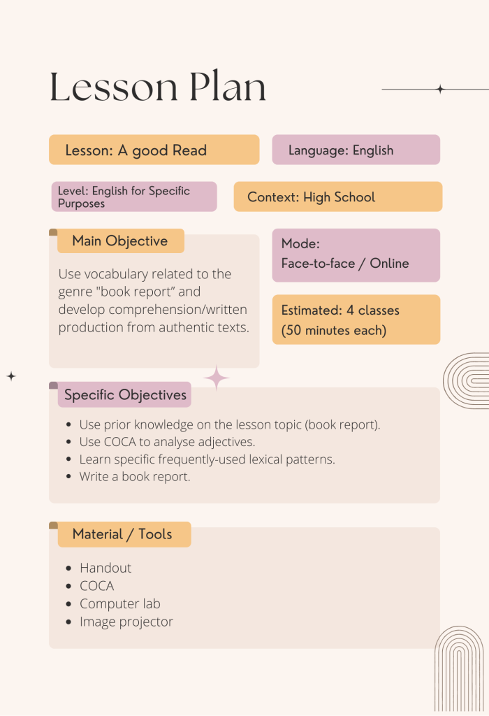 Lesson 5 plan – Using Language Data to Learn About Language: A Teachers ...